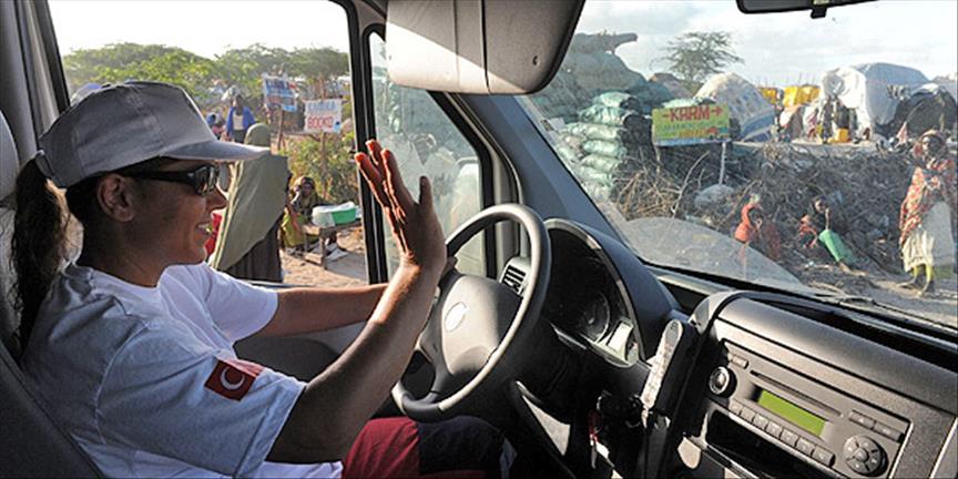 First woman ambulance driver in Somalia
