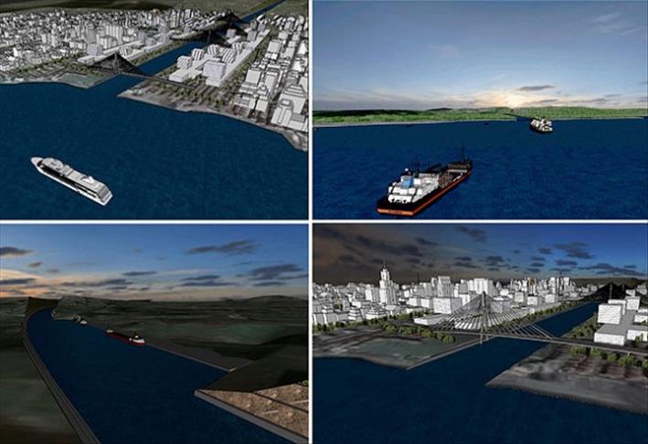 Preliminary infrastructure planning for 'Canal Istanbul'
