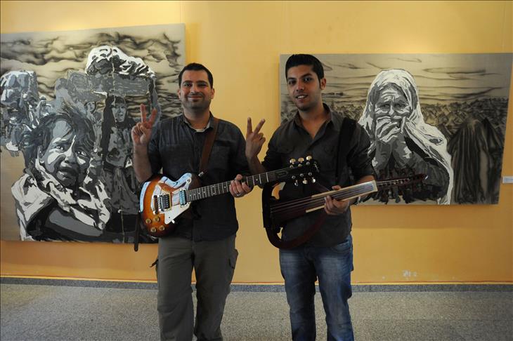 Problems of Palestinians reflected by a Palestinian hip hop band