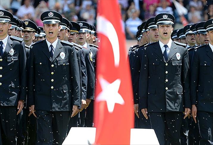 Turkish police support world peace