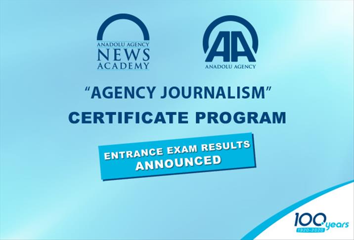 Exam results announced for AA's Agency Journalism program