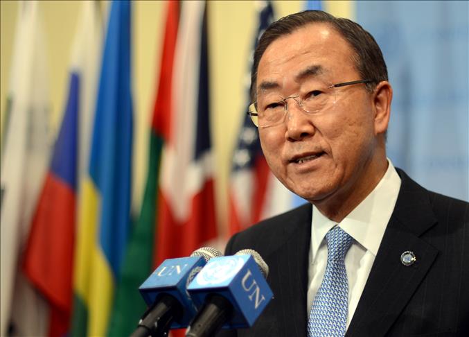 UN's Ban calls for action to protect migrants' rights