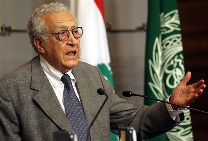 Brahimi asks Iraqi PM's support for solution of Syrian crisis