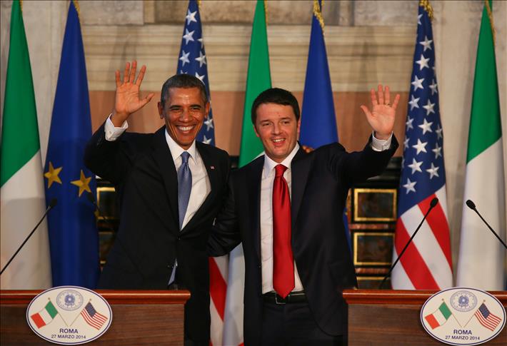 Obama meets Italian Prime Minister