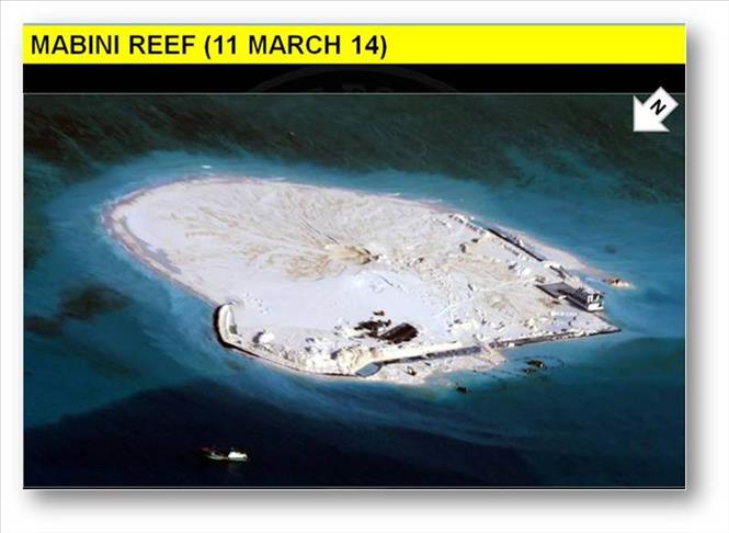 Philippines: Photos show China developing disputed reef