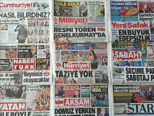 Turkish Press Review