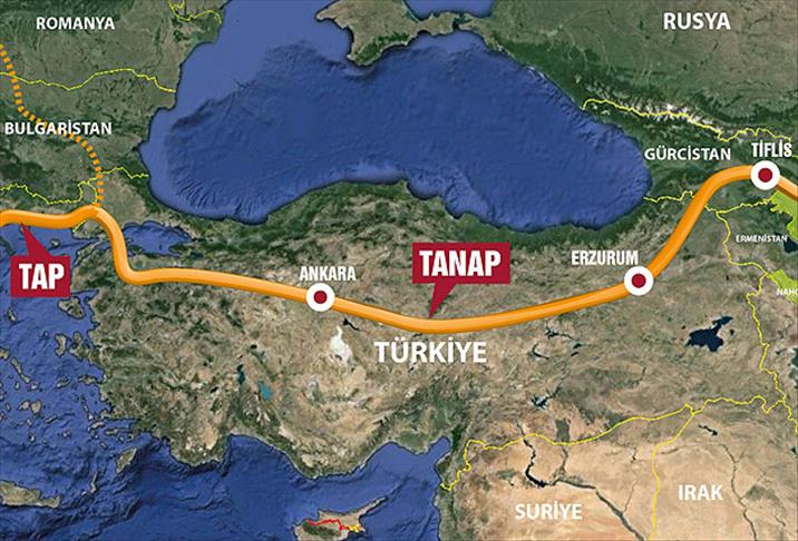 'Türkiye TANAP'ta kilit öneme sahip'