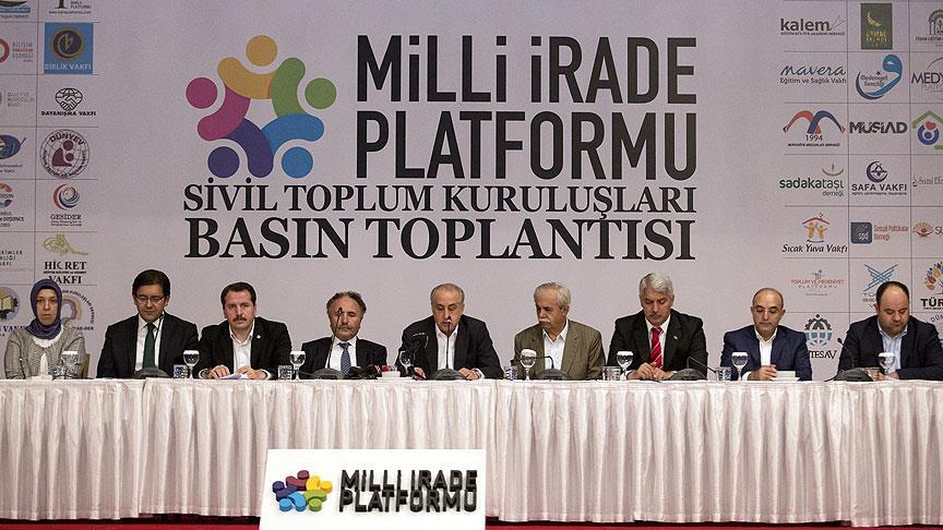 Milli İrade Platformu terörü kınadı