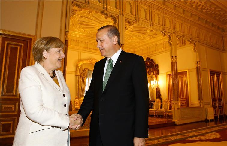 Erdogan reçoit Merkel à Istanbul