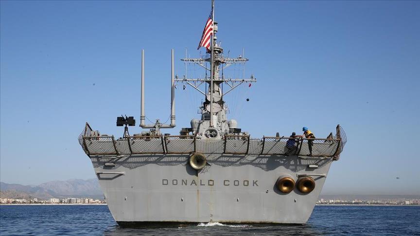 US destroyer completes exercise with Turkish Navy