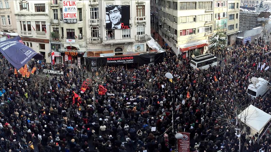 Istanbul march commemorates murdered Armenian journalist