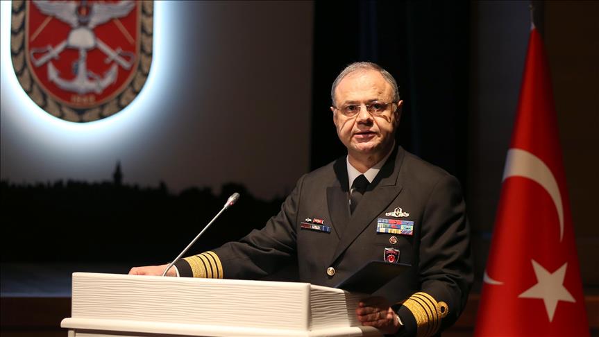 Turkish admiral says states must 'work together'
