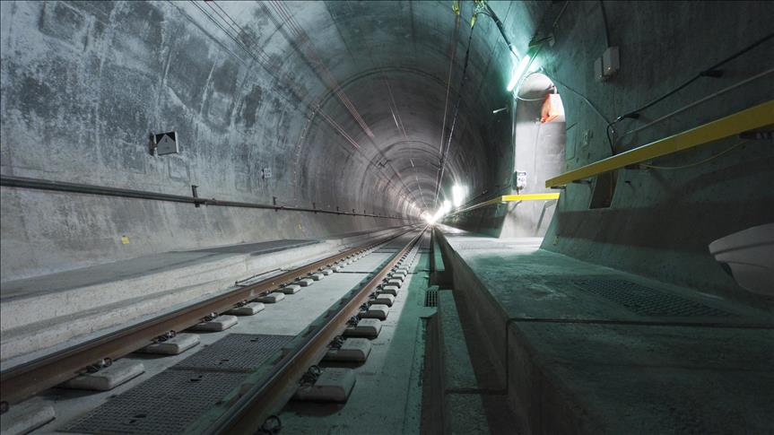 World's longest, deepest rail line opens in Switzerland
