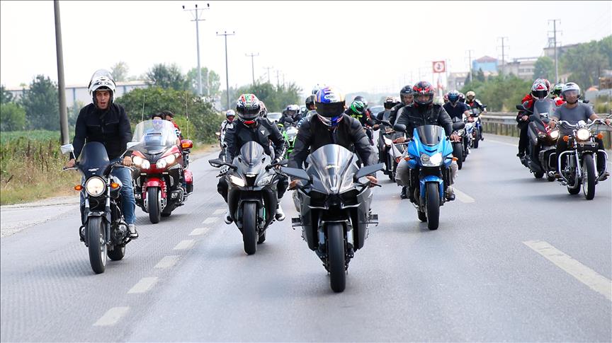 Turkish World motorcycling champion joins rally