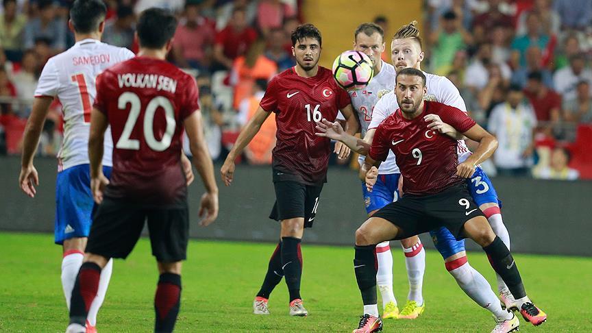 Turkish national team draws 0-0 against Russia