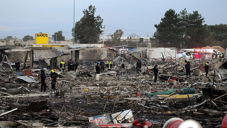 29 killed in Mexico fireworks market explosion