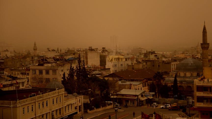 Toz bulutu hayatı olumsuz etkiledi