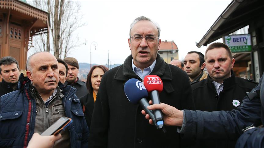 Državljani Turske protestovali u Sarajevu