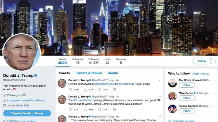 Twitter responds after Trump’s account deactivated