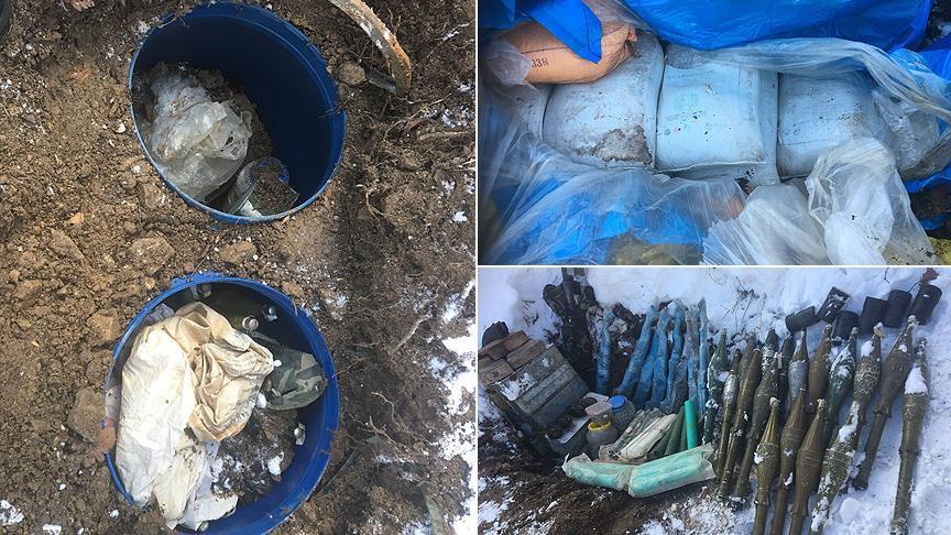 Over 2 tons of explosives seized in SE Turkey