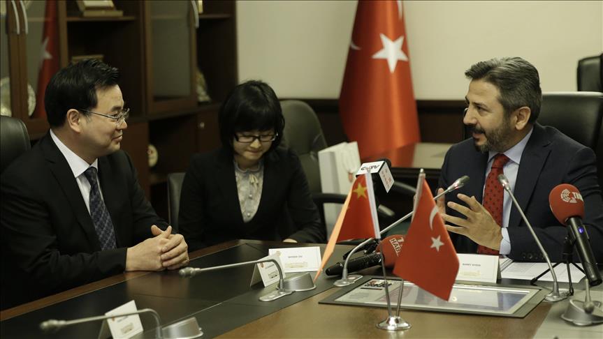 Turkey, China vow to boost relations