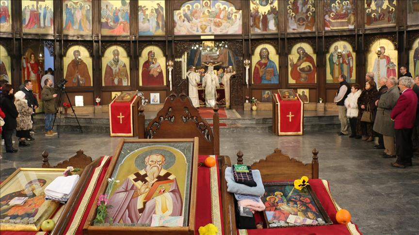 Maqedoni, besimtarët kremtojnë Krishtlindjet ortodokse