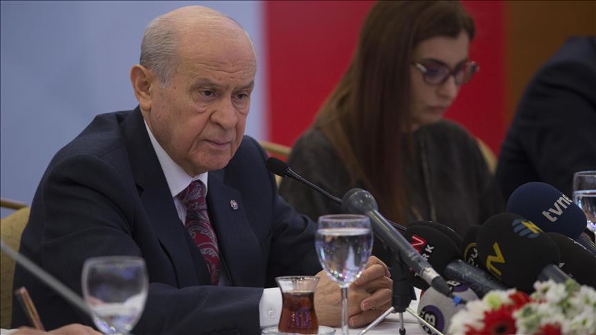 Turkey: Opposition MHP to back Erdogan's reelection