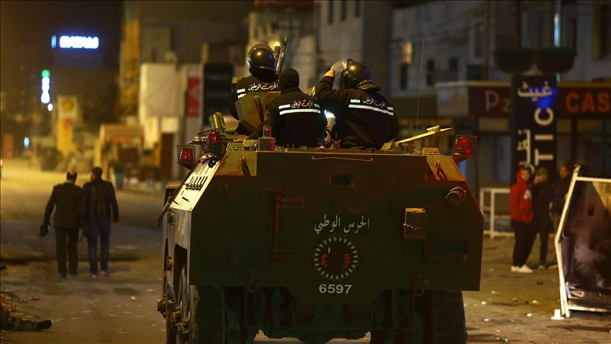 Tunisian police detain dozens after clashes