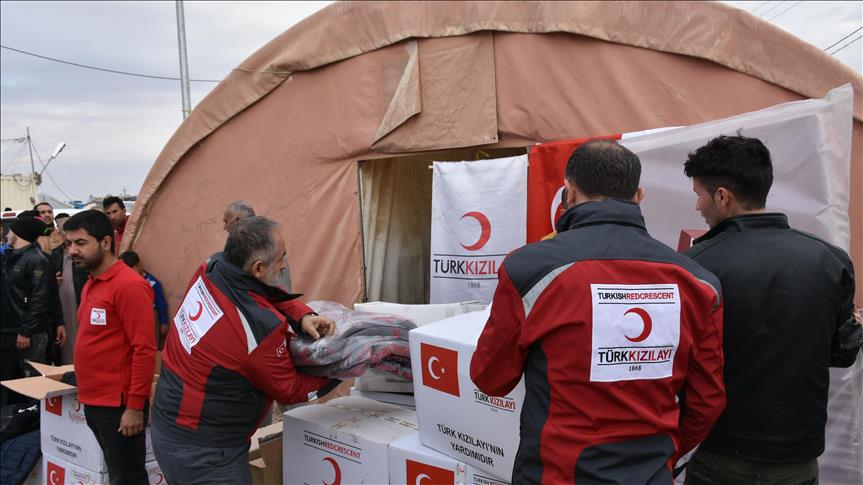 Turkish Red Crescent helps Iraq’s displaced Turkmen