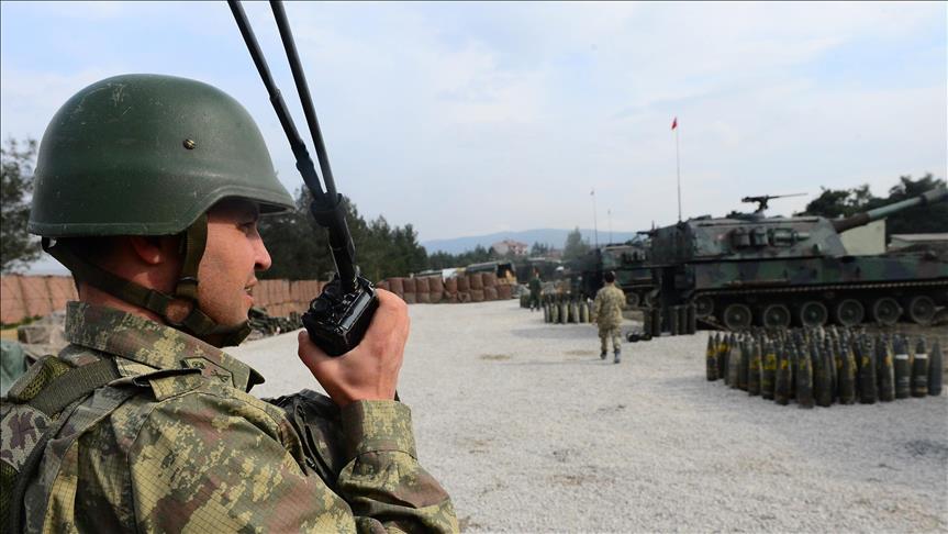 Turkish army hits terror positions in range of Turkey