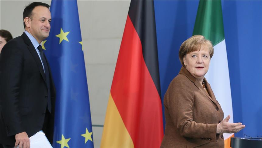 Germany backs Ireland in Brexit border row