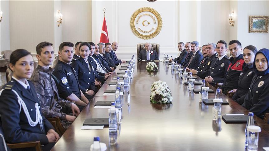 Turkish PM marks police department's 173rd anniversary