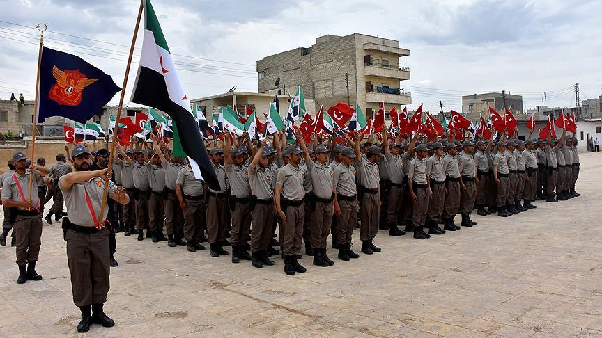 Turkey trains 200 policemen for security in north Syria