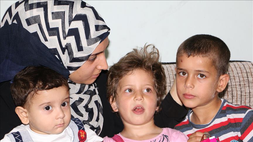 Syrian mother reunites with children after 3 years