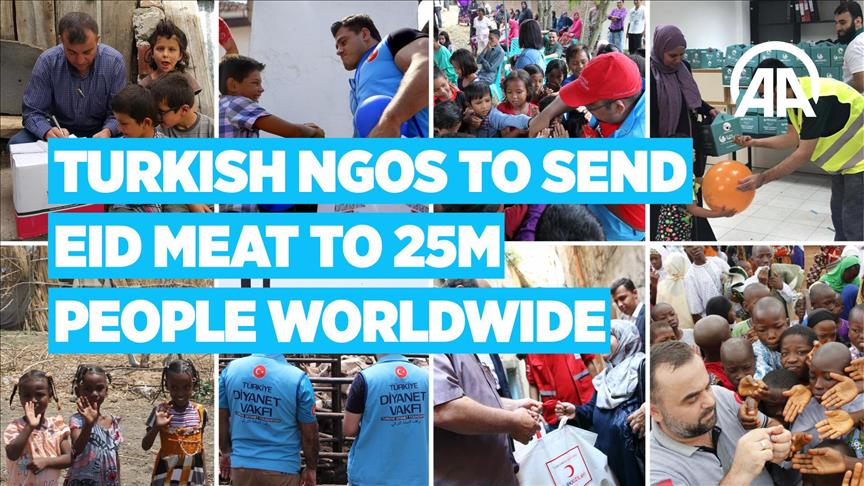 Turkish NGO to send Eid meat to 10M people worldwide