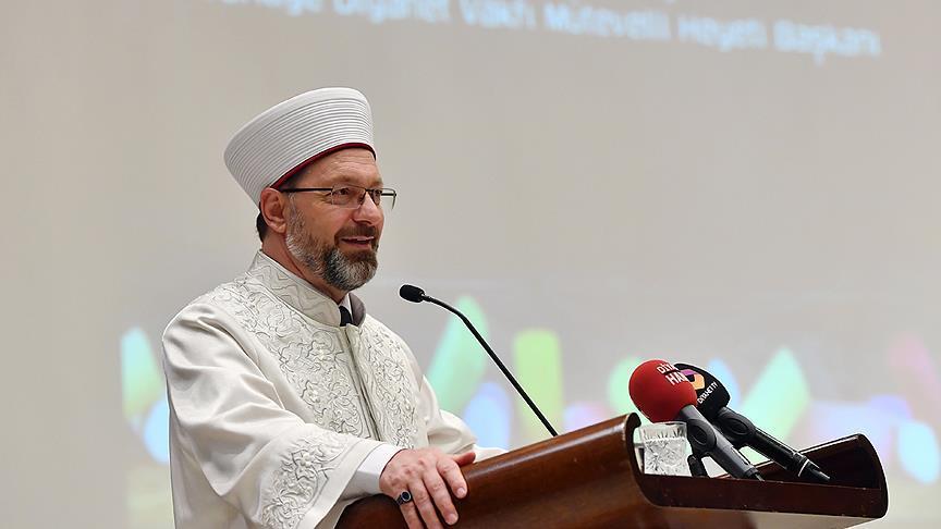Turkey’s top cleric addresses religious matters meeting