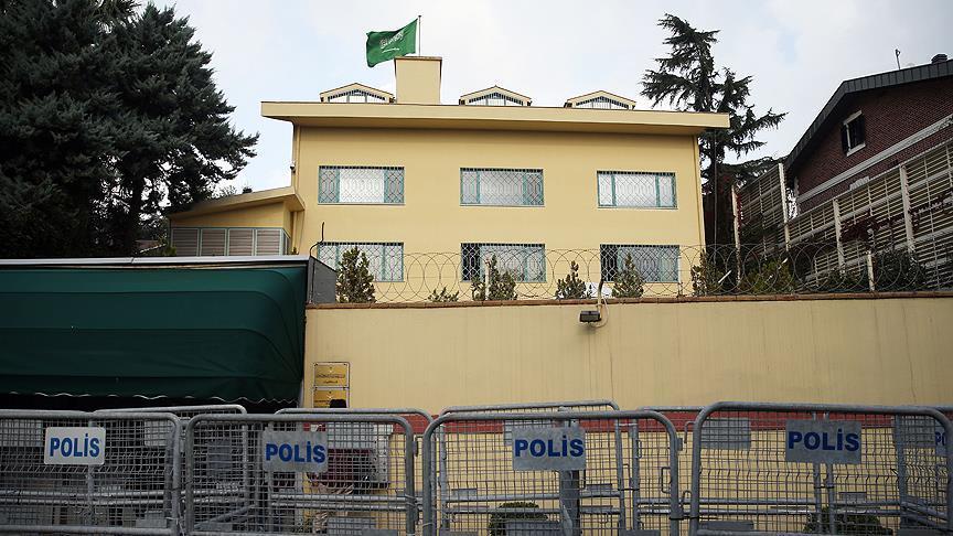 Turkey takes statements of 38 Saudi Consulate employees