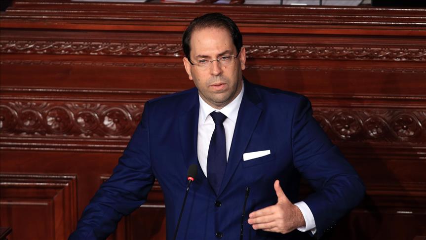 Tunisie: Chahed rejette les accusations de "coup d'Etat" qui le visent