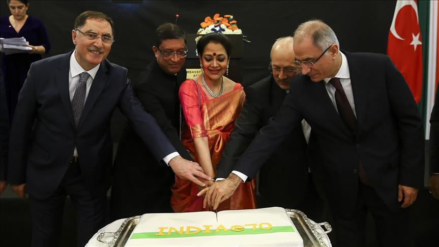 Indian embassy in Ankara celebrates 70th Republic Day