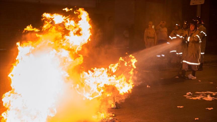 Diez muertos en incendio en el centro de Río de Janeiro