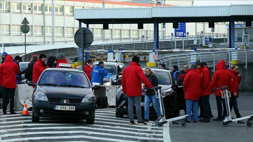 Huelga Nacional En Bélgica Paraliza Los Servicios Públicos