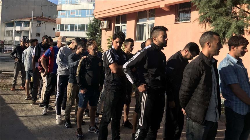 دستگیری 32 مهاجر غیرقانونی در کرکلارائلی ترکیه