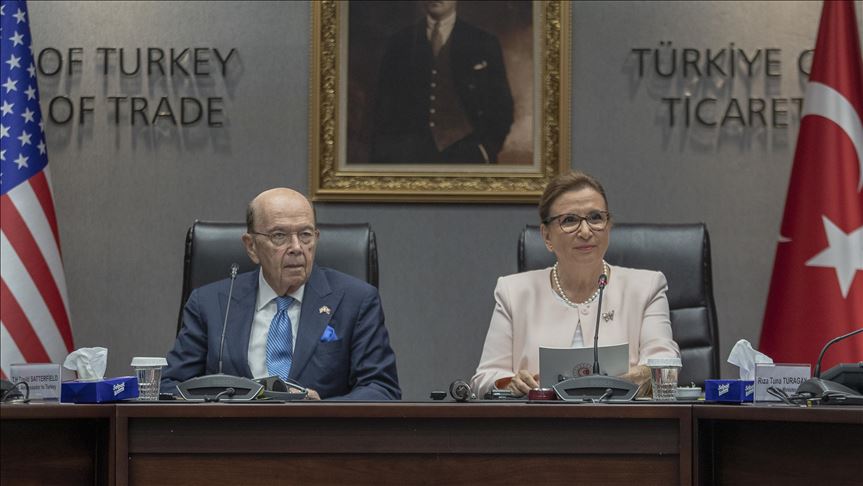 Turkey, US aim to achieve trade target in balanced way