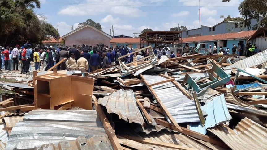 Colapso de aula en Kenia deja siete estudiantes muertos