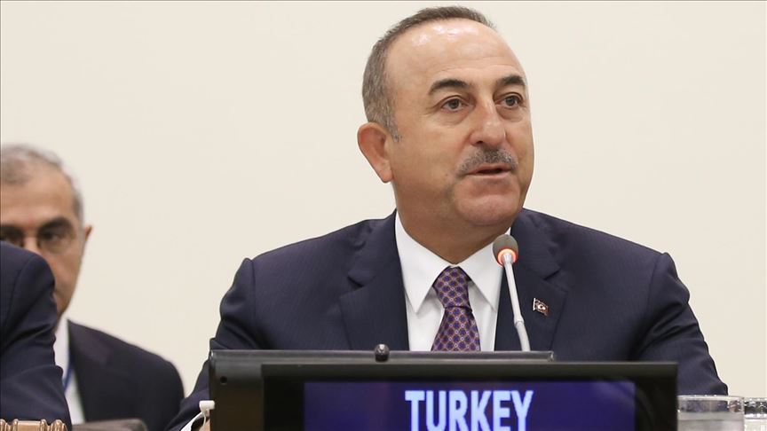 Turkish foreign minister holds meetings in New York