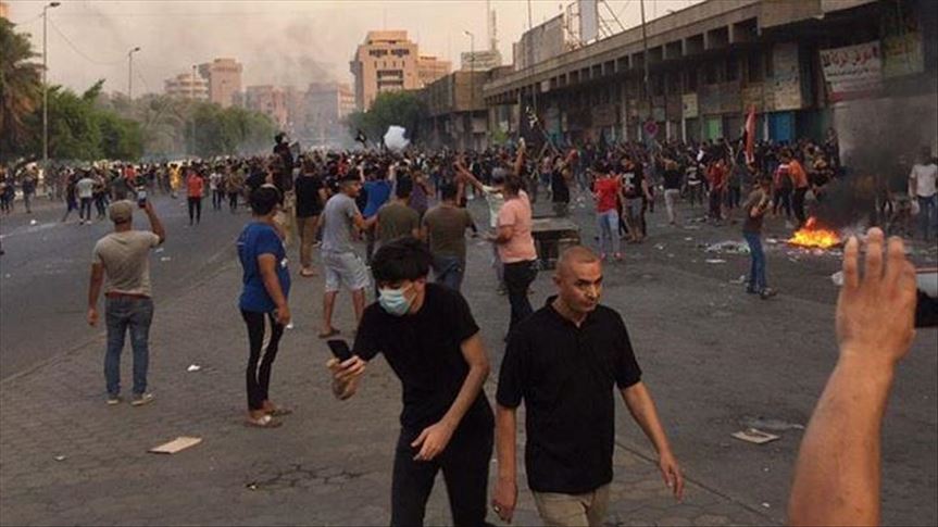 Red Cross calls for restraint in Iraq amid protests