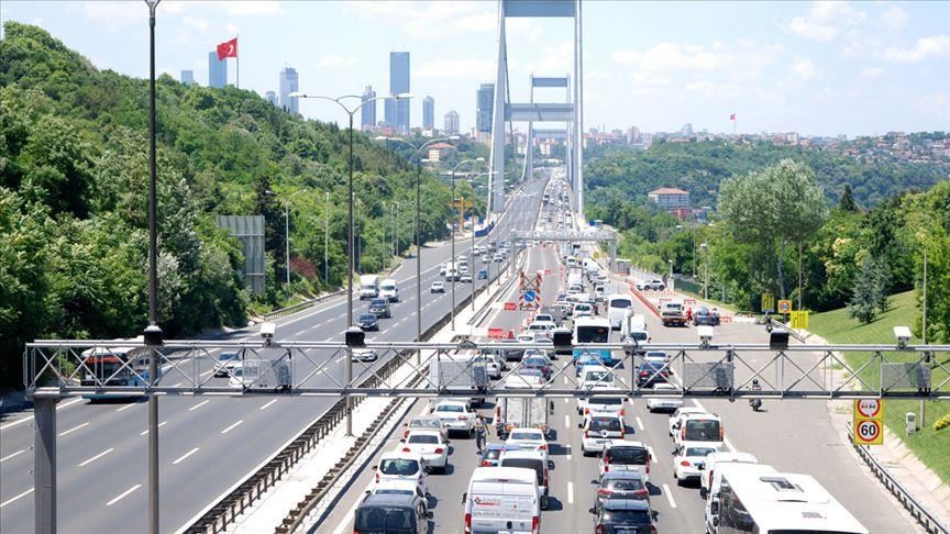 Turkey earns some $32M in bridge, highway tolls in Jan.