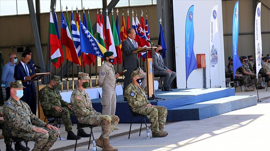 Kamp Butmir kod Sarajeva: Upriličena ceremonija otvaranja vježbe "Brzi ...