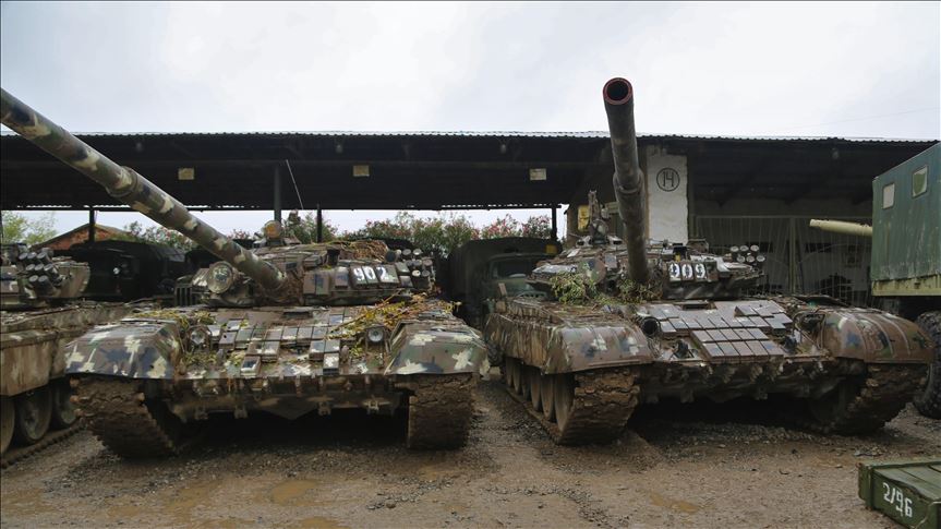 Pasukan Azerbaijan kembali hancurkan 10 tank Armenia