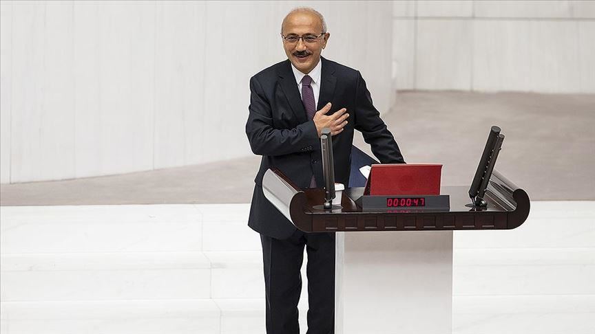 Turkey's new treasury and finance minister sworn in